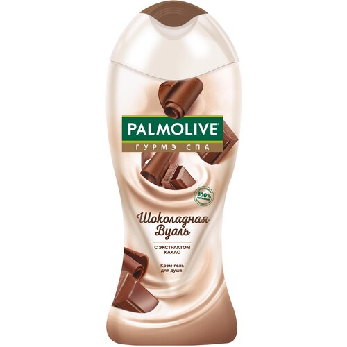 Крем-гель для душа Palmolive Гурмэ СПА Шоколадная вуальванильный шоколад, 250 мл, 288 г