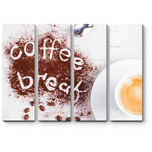 Модульная картина Кофе брейк 100x75