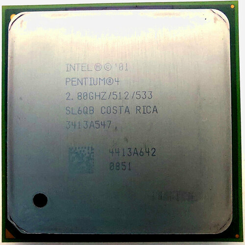 Процессор Intel Pentium 4 2800MHz Northwood S478,  1 x 2800 МГц, HP