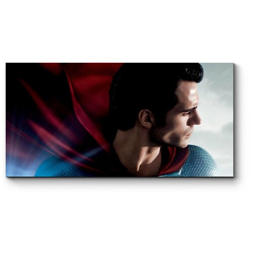 Модульная картина Супермен 130x65