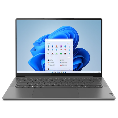 14.5" Ноутбук Lenovo Yoga Pro 7 Gen 8APH8 3072x1920, AMD Ryzen 7 7840HS 3.8 ГГц, RAM 16 ГБ, LPDDR5X, SSD 1 ТБ, NVIDIA GeForce RTX 4050, Windows 11 Home Eng, Global, 82Y8002ARK, Storm Grey