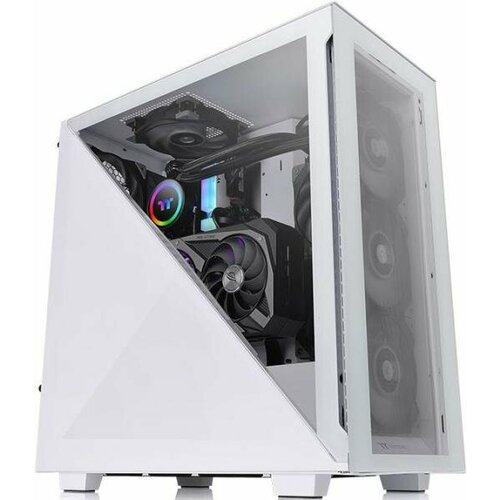 Корпус ATX Thermaltake Divider 300 TG Без БП белый