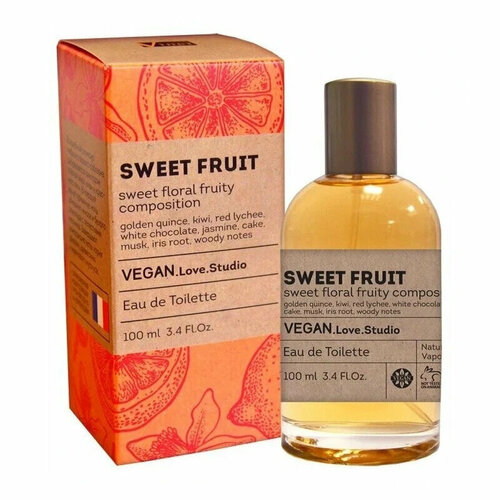 Delta Parfum Vegan Love Studio Sweet Fruit туалетная вода 50 мл для женщин