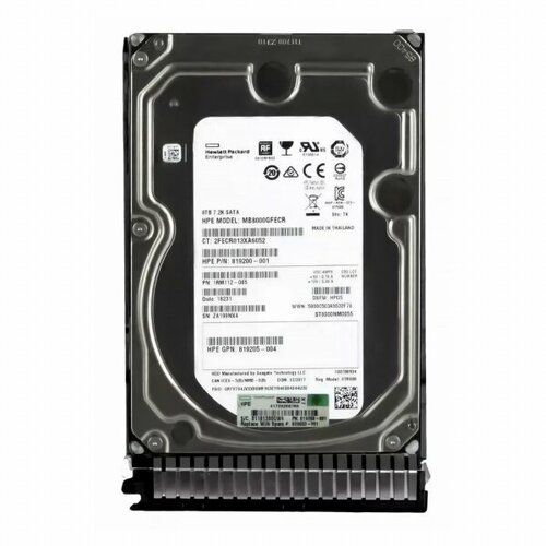 Жесткий диск HP MB8000GFECR 8Tb 7200 SATAIII 3.5" HDD