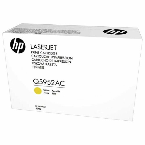 Картридж для лазерного принтера HP 643A Yellow (Q5952AC)