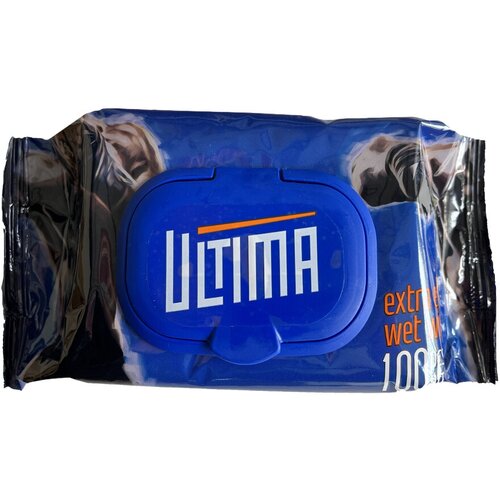 Влажные салфетки Ultima Спорт синий 100шт