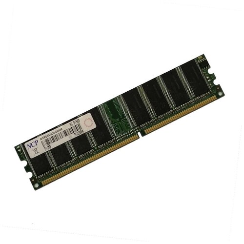 Б/у ОЗУ Dimm 512Mb PC-3200(400)DDR NCP NCPD6AUD0-50M48