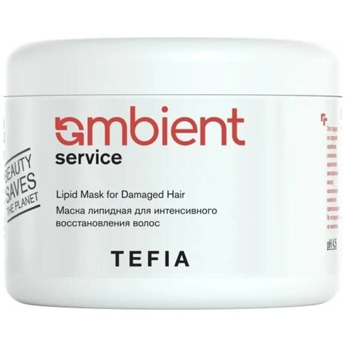 Маска для волос Tefia Color Creats Ambient Service Lipid Mask for Damaged Hair pH 4.5, 500 мл