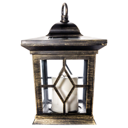 Uniel Светильник садовый USL-S-180/PT220 Bronze lantern светодиодный, 0.06 Вт, цвет арматуры: бронзовый, цвет плафона бесцветный