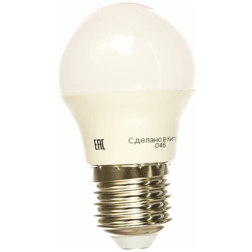 Лампа светодиодная 71 627 OLL-G45-8-230-4K-E27 8Вт шар 4000К бел. E27 600лм 176-264В онлайт 71627, (упаковка 4 шт)