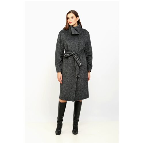 Пальто  Lea Vinci, размер 50/170, серый