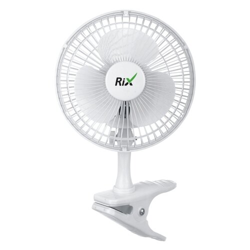 Настольный вентилятор Rix RDF-1500B/W, white