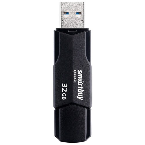 Накопитель USB 3.1 32Гб Smartbuy Clue (SB32GBCLU-K3), черный