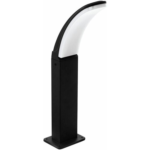 EGLO Уличный светильник Fiumicino 98151 светодиодный, 11 Вт, цвет арматуры: черный, цвет плафона белый