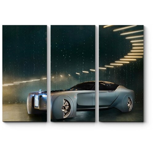 Модульная картина Автомобиль будущего 160x115