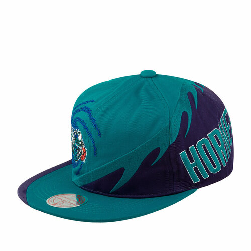 Бейсболка Mitchell & Ness, размер OneSize, голубой