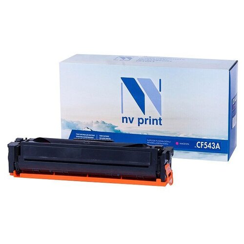 Перезаправляемый картридж NV Print CF543A Magenta для HP, 1300 стр, пурпурный