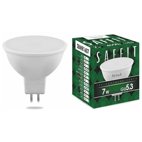Лампа светодиодная LED 7вт 230в GU5.3 белый | код. 55028 | FERON (2шт. в упак.)