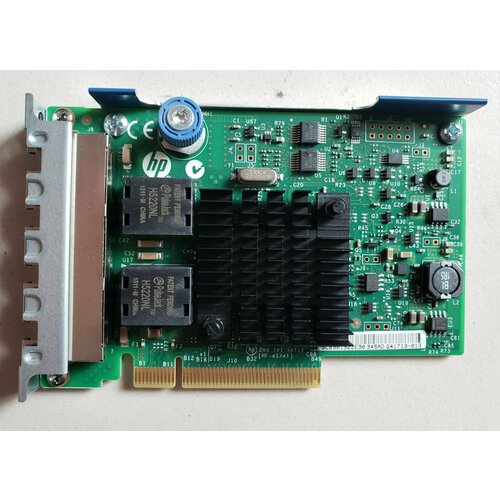 Сетевой адаптер HP 366FLR (665240-B21) Ethernet 1Gb 4-Port Adapter 669280-001 665238-001