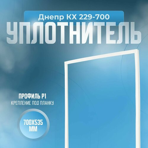 Уплотнитель для холодильника Днепр КХ 229-700. Размер - 700х535 мм. Р1