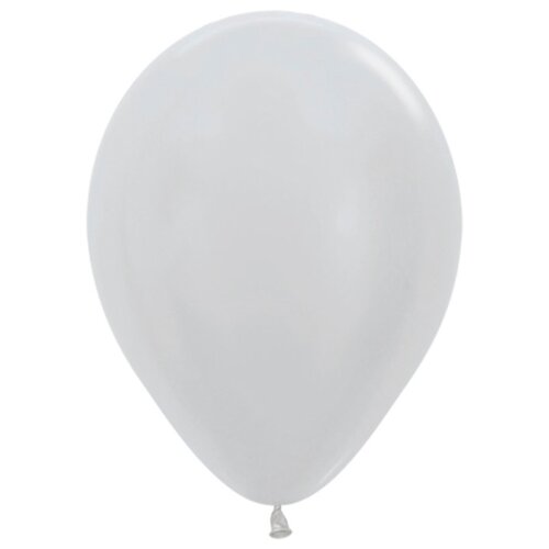 Воздушный шар с гелием Everts B91/100, белый, 10 шт.