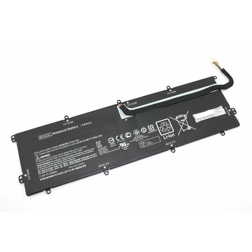 Аккумуляторная батарея для ноутбука HP BV02XL 7.6V (33Wh)