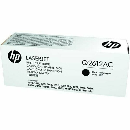 Картридж для лазерного принтера HP 12A Black (Q2612AC)