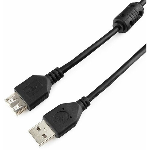 Удлинитель Cablexpert USB - USB (CCF-USB2-AMAF-10), 3 м, черный