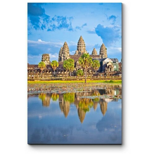 Модульная картина Знаменитый храмовый комплекс Ангкор-Ват60x90