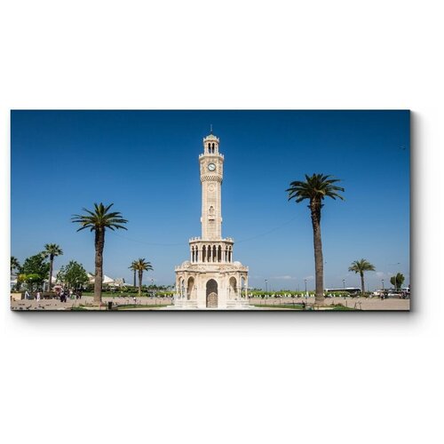 Модульная картина Измирская часовая башня в Турции 60x30