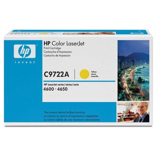Картридж ориг. HP C9722A желтый для Color LJ 4600/4650 (8стр), цена за штуку, 83733