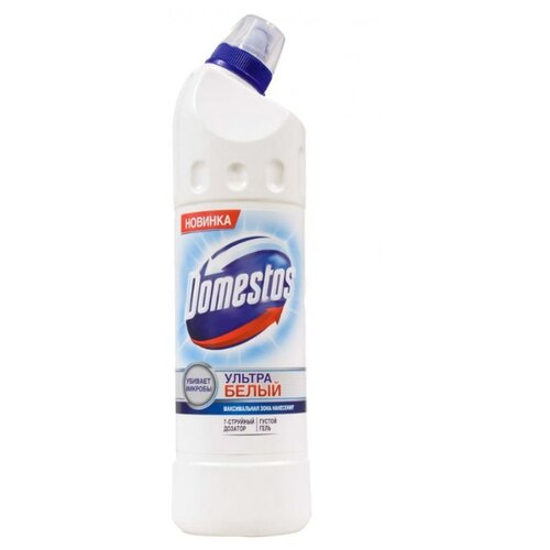 Средство чистящее для унитаза "Domestos. Ультра белый", 750 мл