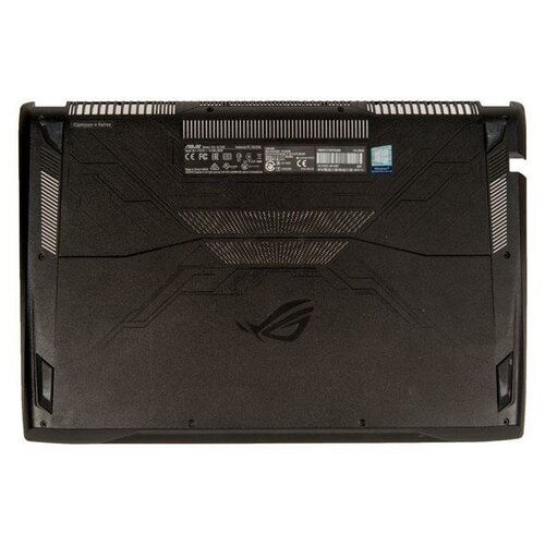 Поддон (нижняя часть корпуса) Asus GL702Z, GL702ZC черный