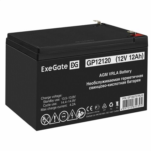Аккумуляторная батарея ExeGate GP12120 (EP160757RUS)