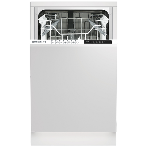 Встраиваемая посудомоечная машина DELVENTO VWB4700 45 см, белый