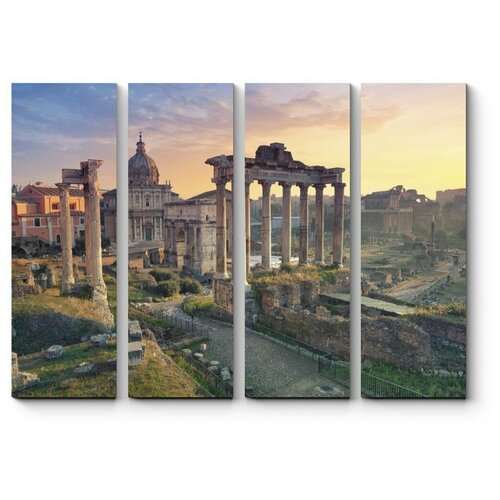 Модульная картина Величественный Римский Форум 90x68