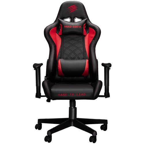 Компьютерное кресло Mad Catz G.Y.R.A. C1, обивка: искусственная кожа, цвет: черный/красный