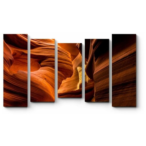 Модульная картина Прекрасные цвета каньона 100x60