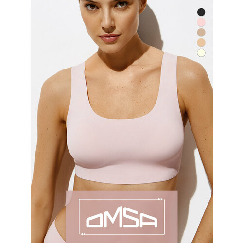 Топ Omsa, размер 44, розовый, пыльная роза