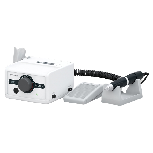 Аппарат для маникюра и педикюра Saeshin 211/H400RU, 37000 об/мин, белый/черный, 400 грит