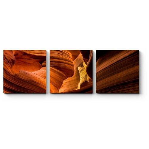 Модульная картина Прекрасные цвета каньона 200x67