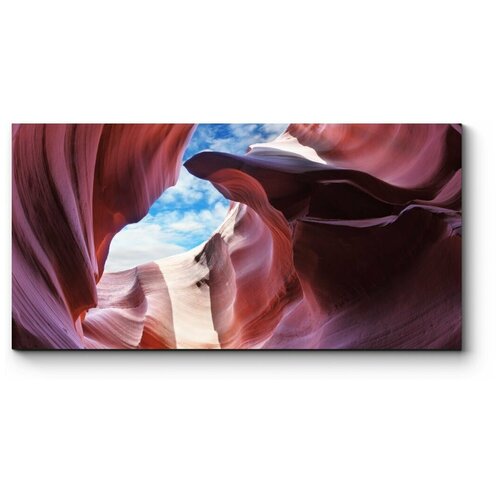 Модульная картина Магический каньон Антилопы 110x55