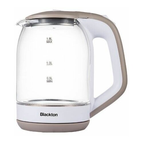Чайник электрический BLACKTON Bt KT1823G 1,8 л, белый-бежевый