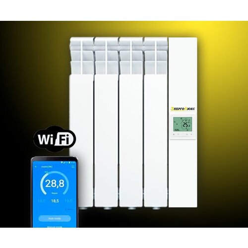 Электрический автономный радиатор типа мини котел ЭнергоЛюкс W 4/500 (с Wifi управлением)