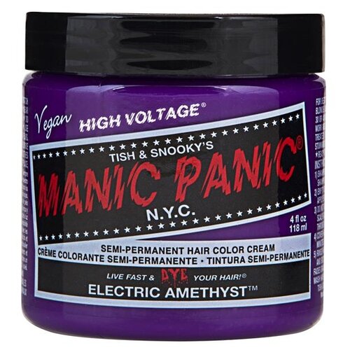 Manic Panic Краситель прямого действия High Voltage, electric amethyst, 118 мл, 155 г