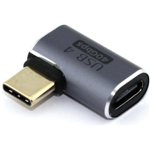 Переходник VB Parts USB 4 Type C мама-папа угловой тип 2