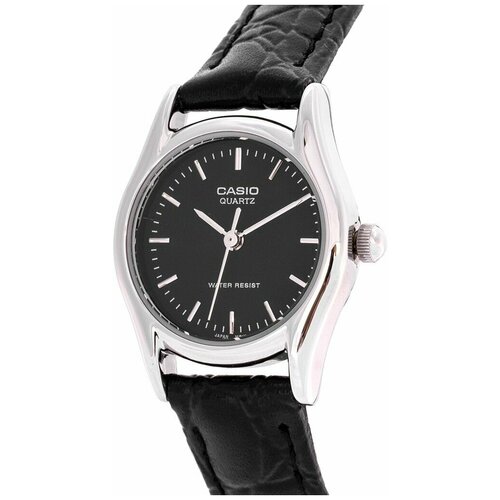 Наручные часы CASIO Collection LTP-1094E-1A, черный, серебряный