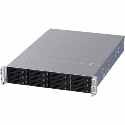 Серверный корпус Ablecom CS-R29-02P, PSU: CRPS(1+1), Acbel: 800W, 12 drive trays