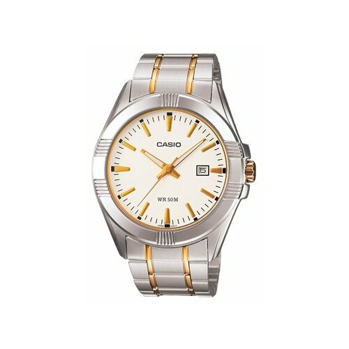 Наручные часы CASIO Analog MTP-1308SG-7A, золотой, серебряный