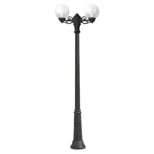 Fumagalli Светильник уличный Globe 250 G25.156.S20.AXE27, E27, 120 Вт, цвет арматуры: черный, цвет плафона бесцветный